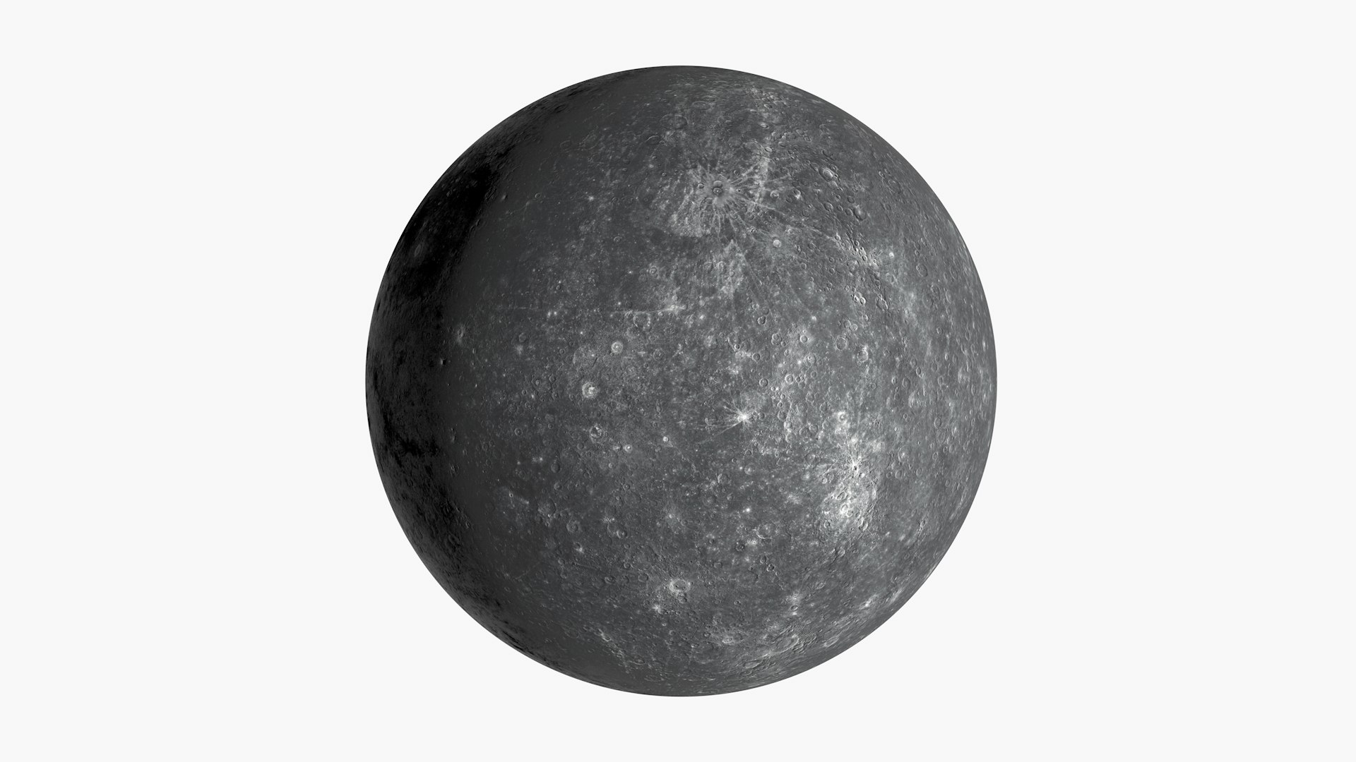 3D Model Realistic Mercury - TurboSquid 1698968