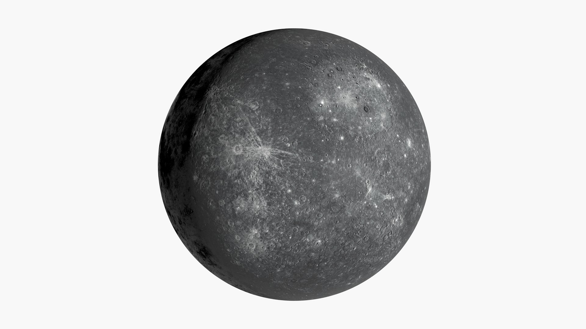 3D Model Realistic Mercury - TurboSquid 1698968