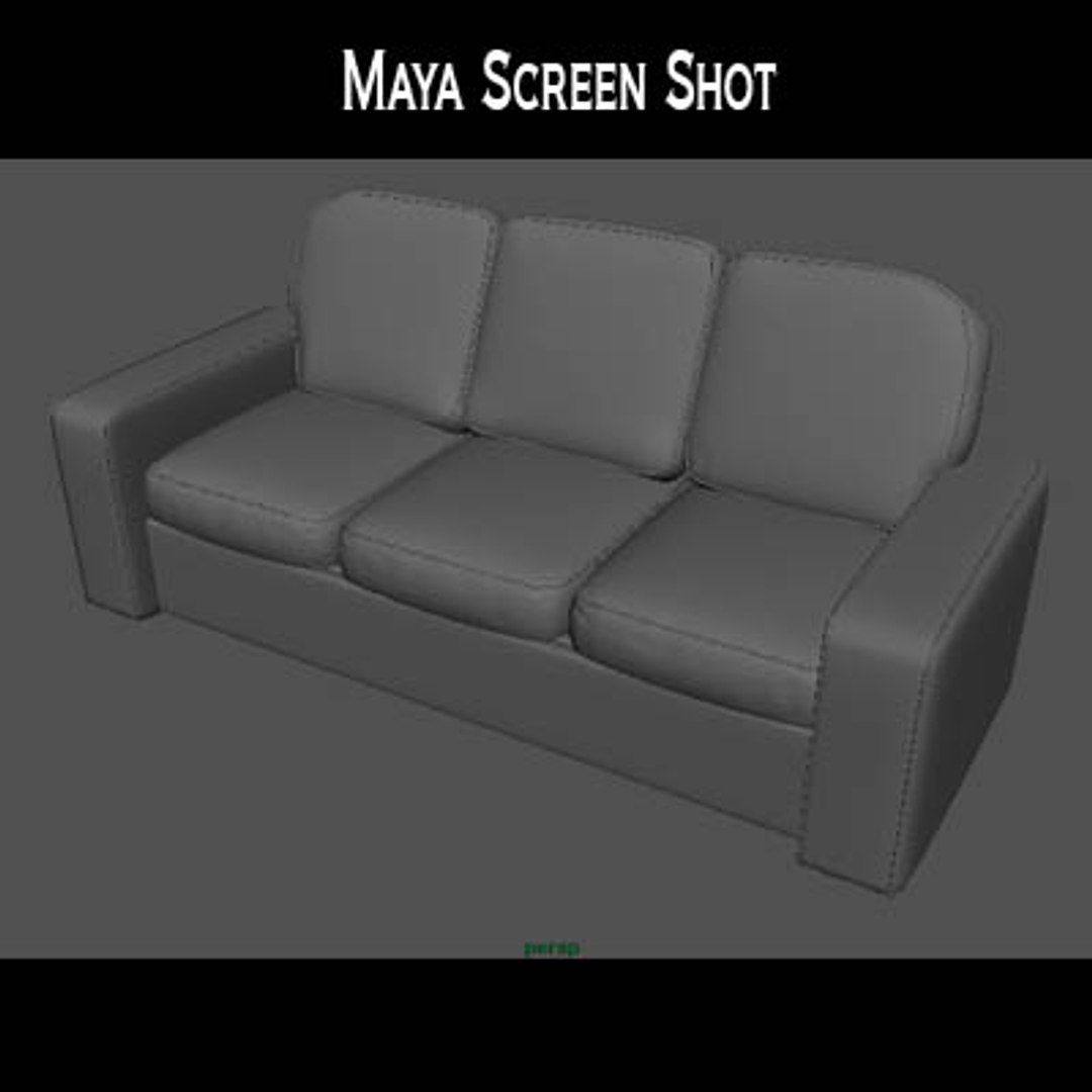 Maya Cg Sofa