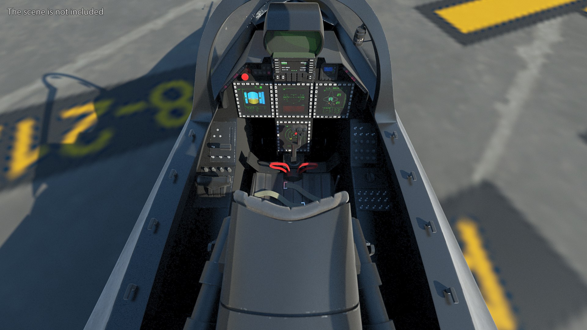 Multirole Jet Fighter 3D model - TurboSquid 1739393