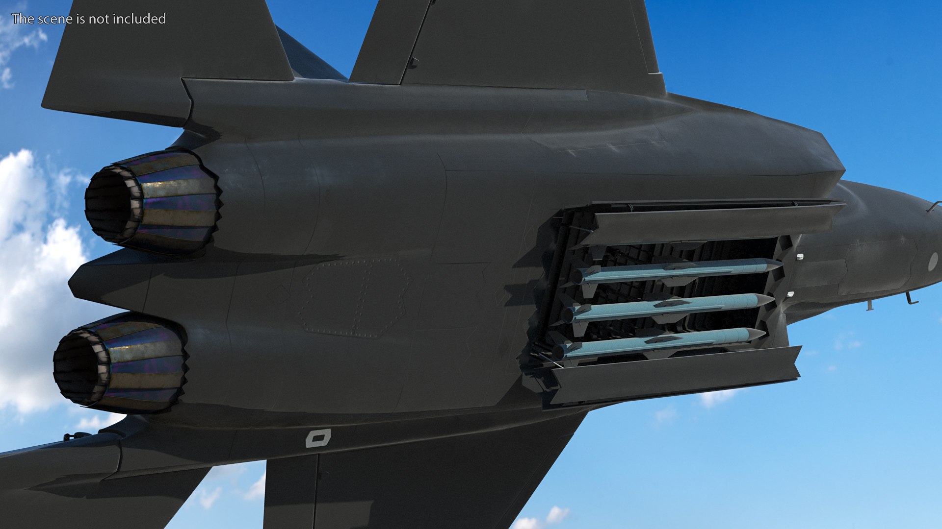 Multirole Jet Fighter 3D model - TurboSquid 1739393