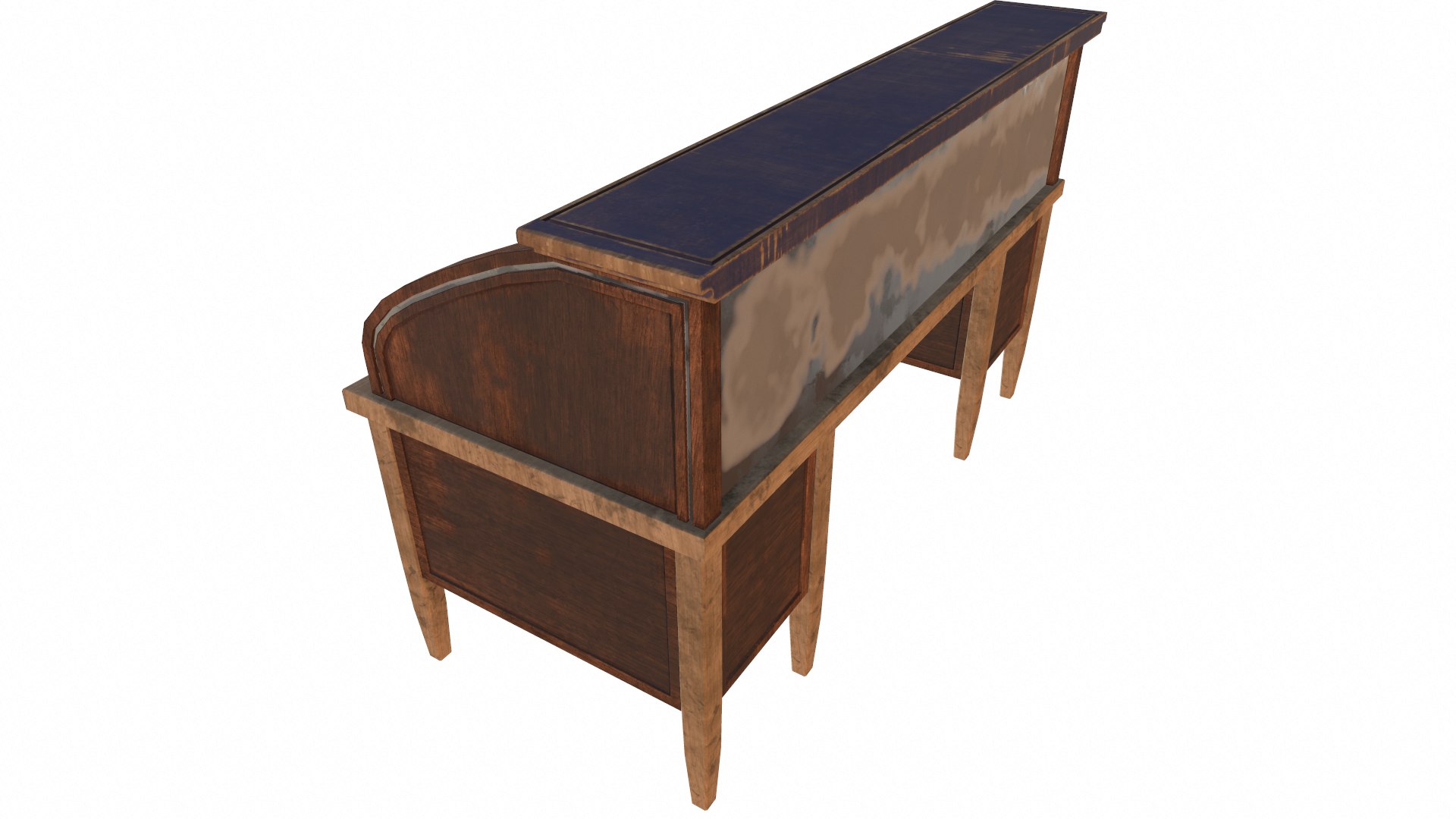 3d model antique desk
