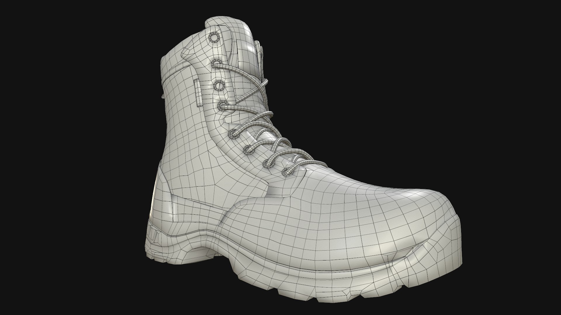 Military Boots 3D Model - TurboSquid 1582448