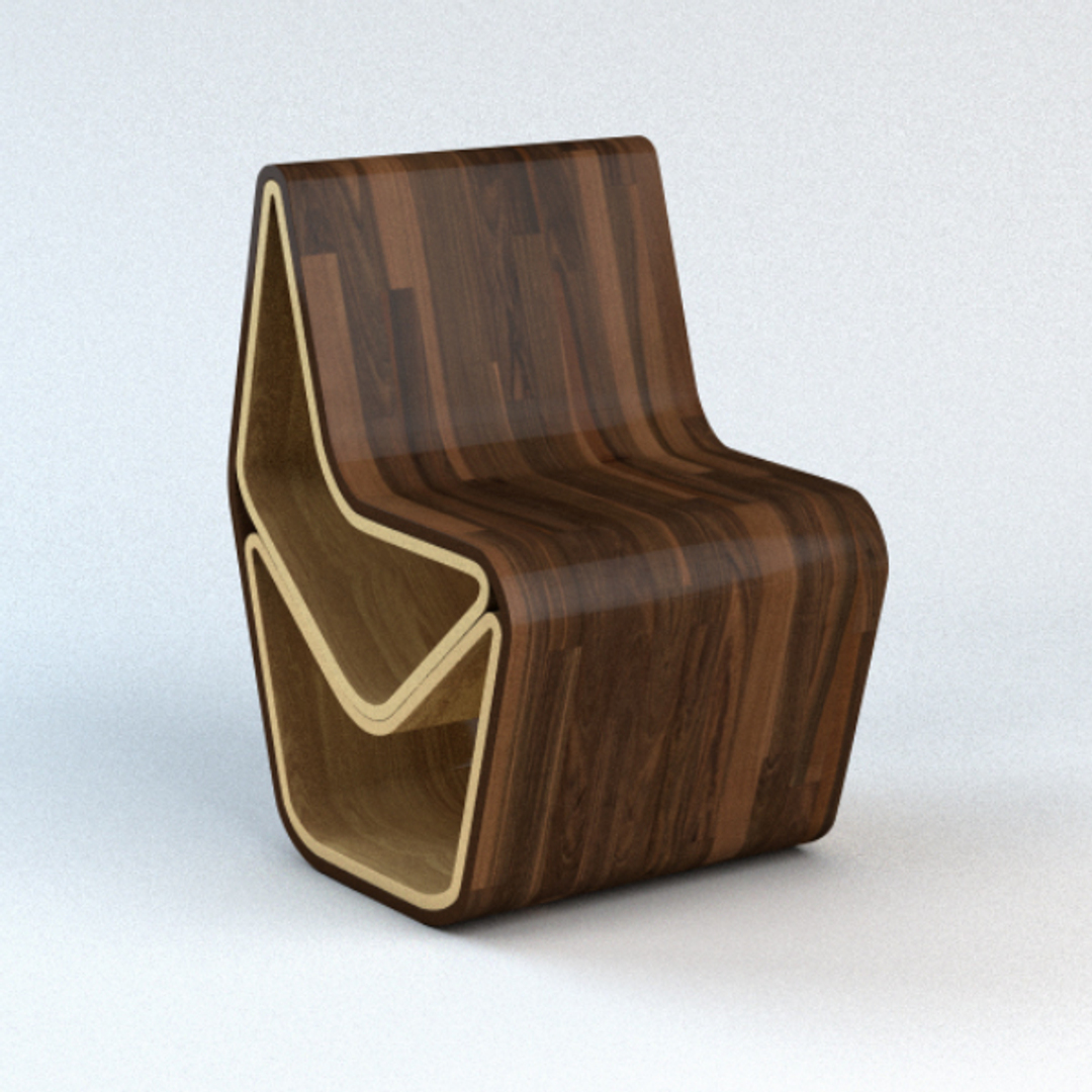 3d Model Of Gval Chair