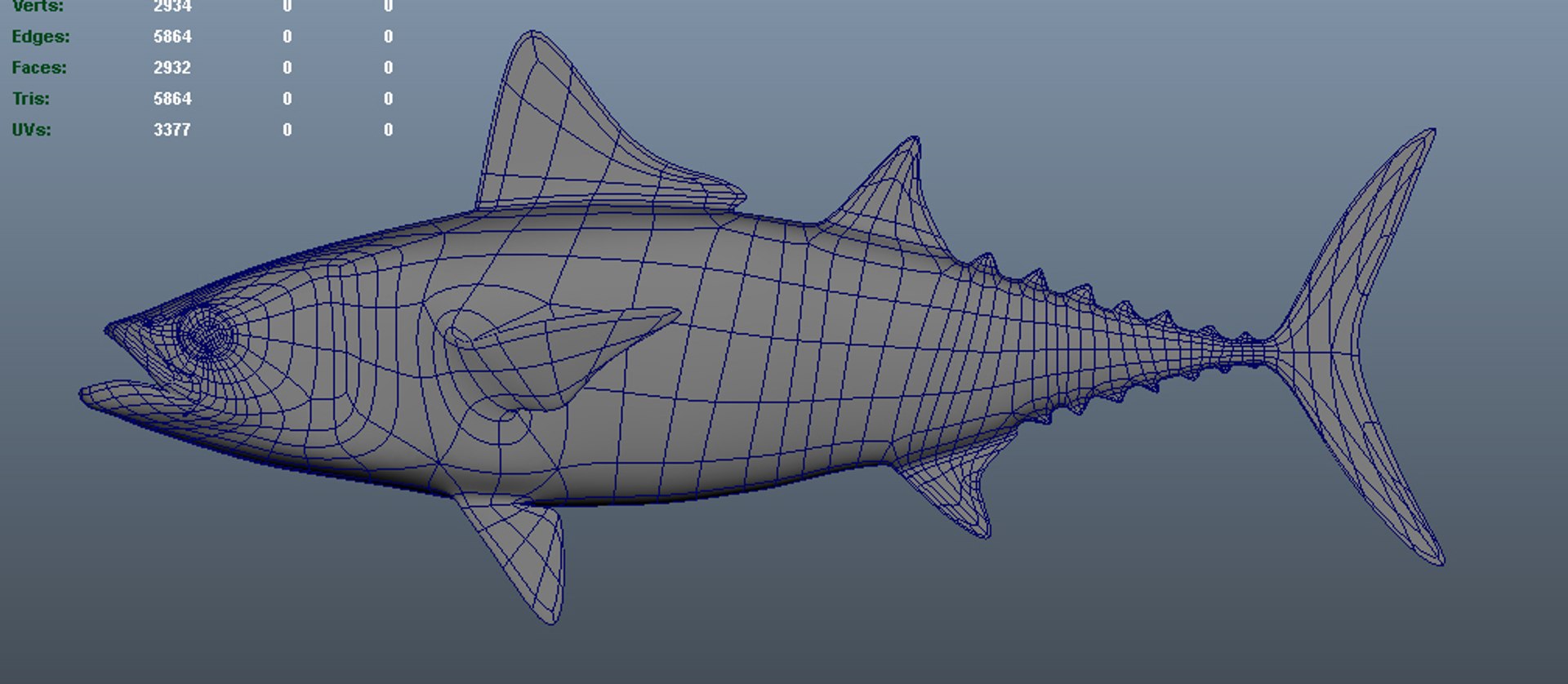 3D Bonito Fish - TurboSquid 1219712