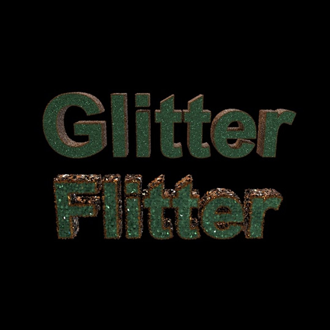 Glitter flitter maker model - TurboSquid 1340027