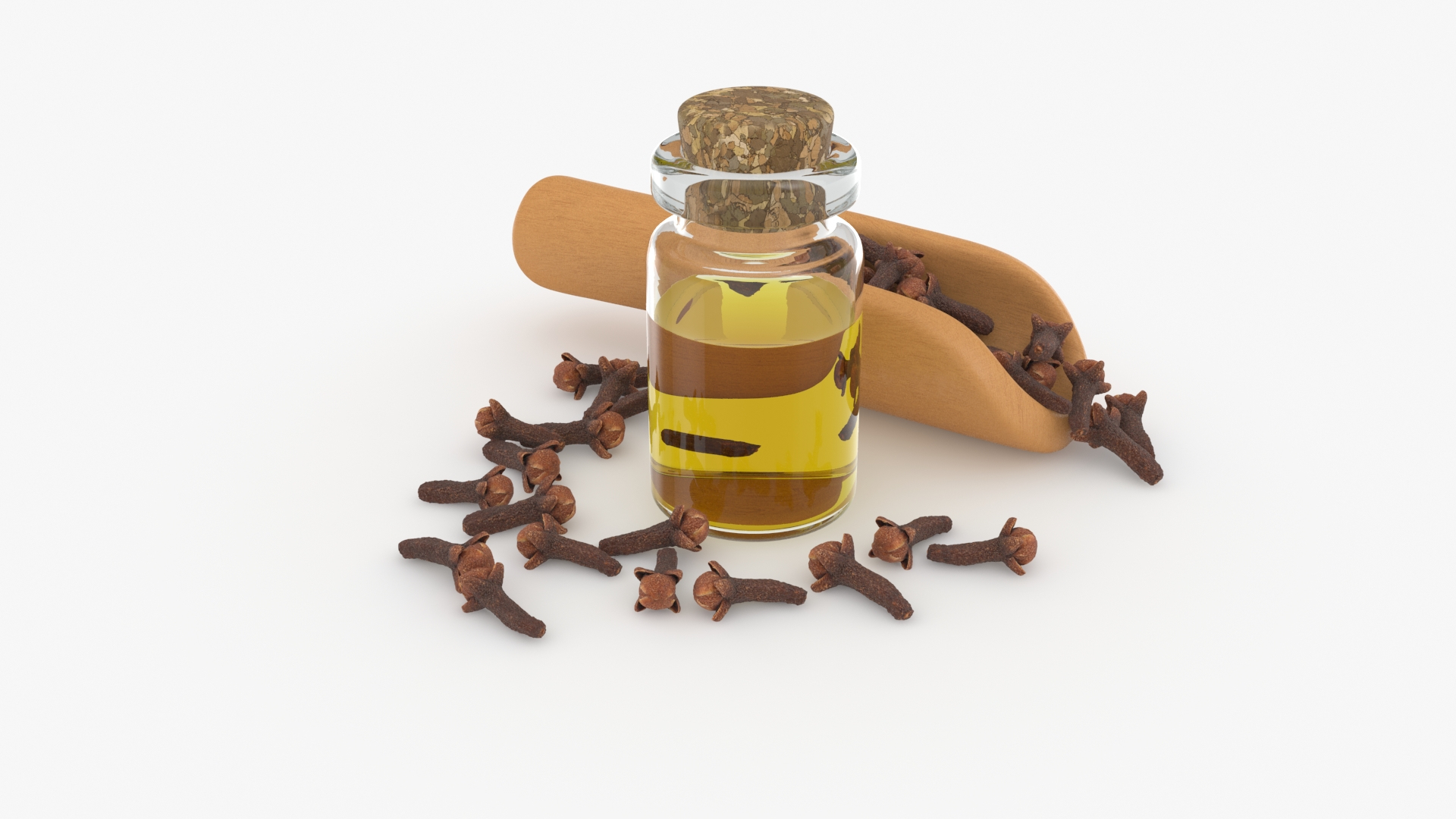 3D Clove Essential Oil Model - TurboSquid 2324297