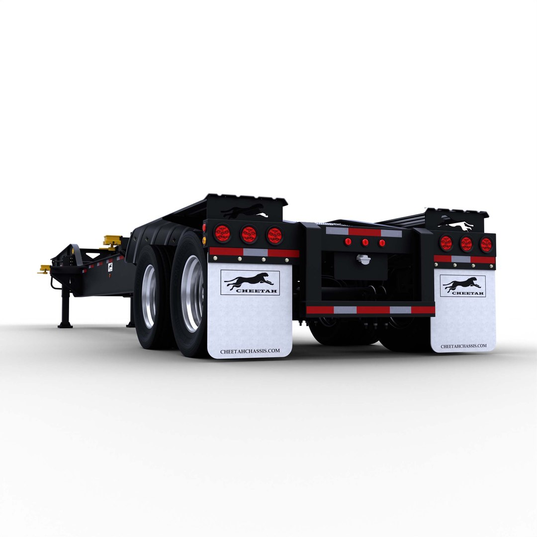 Cheetah 44FT Tank Chassis 3D - TurboSquid 2237594