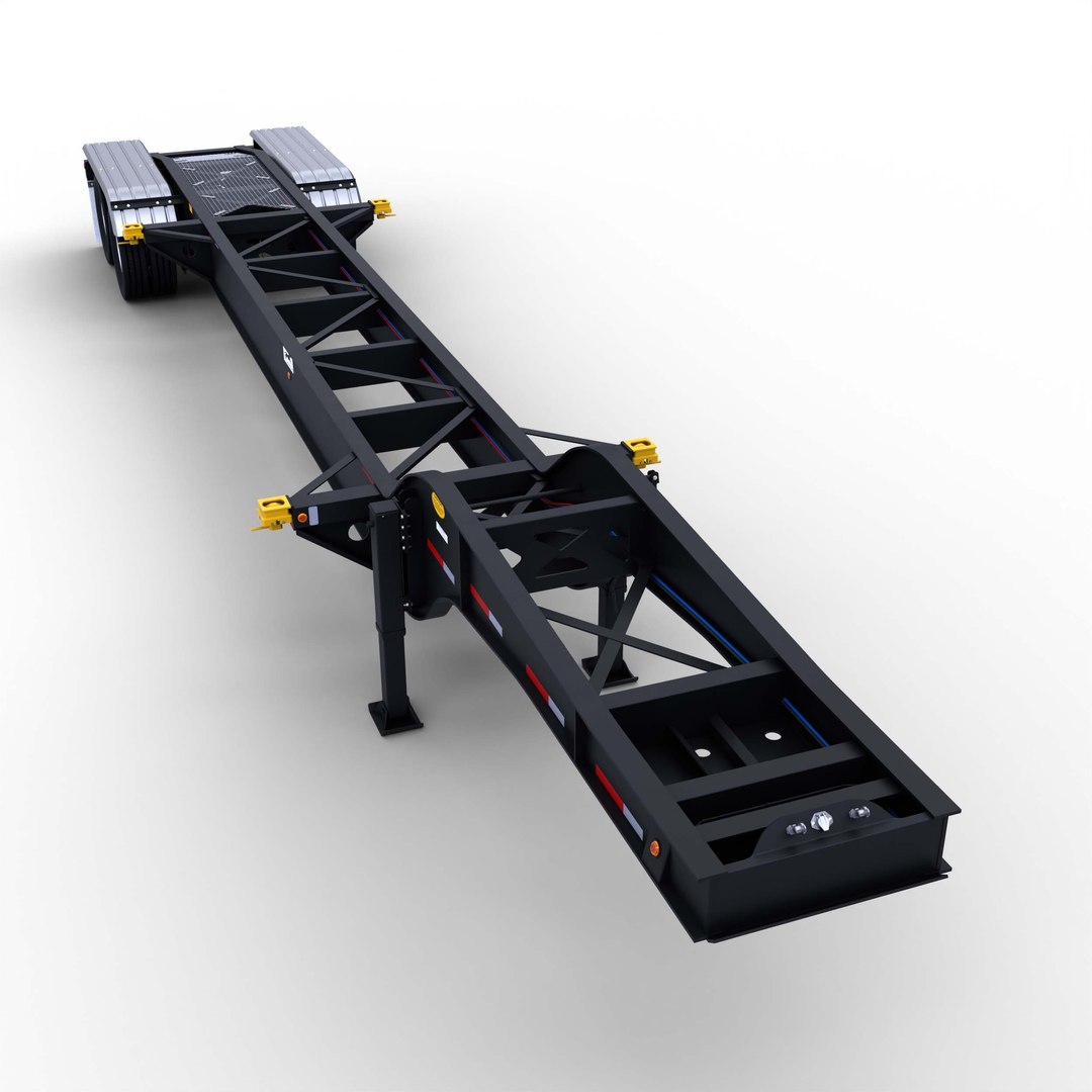 Cheetah 44FT Tank Chassis 3D - TurboSquid 2237594