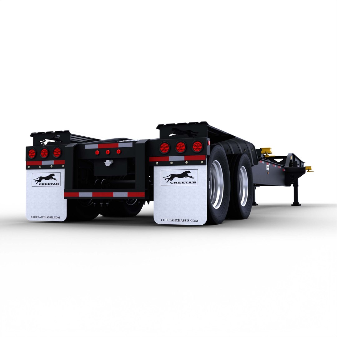 Cheetah 44FT Tank Chassis 3D - TurboSquid 2237594