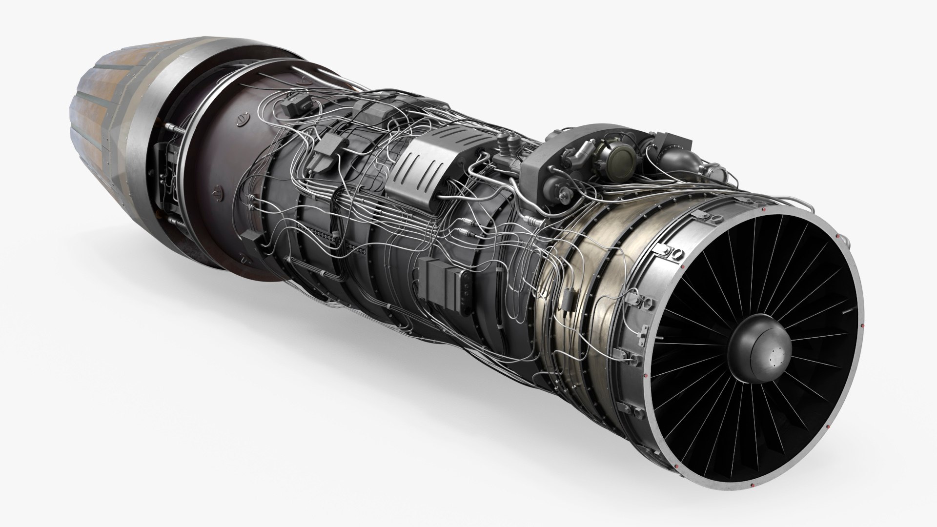 3D Russian Fifth Gen Fighter Jet Engine 177S Model - TurboSquid 2403530