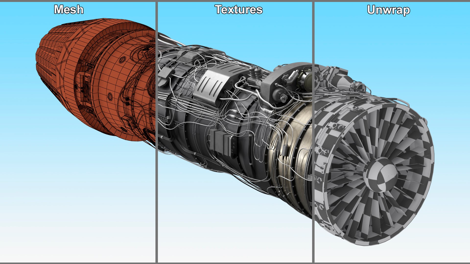 3D Russian Fifth Gen Fighter Jet Engine 177S Model - TurboSquid 2403530