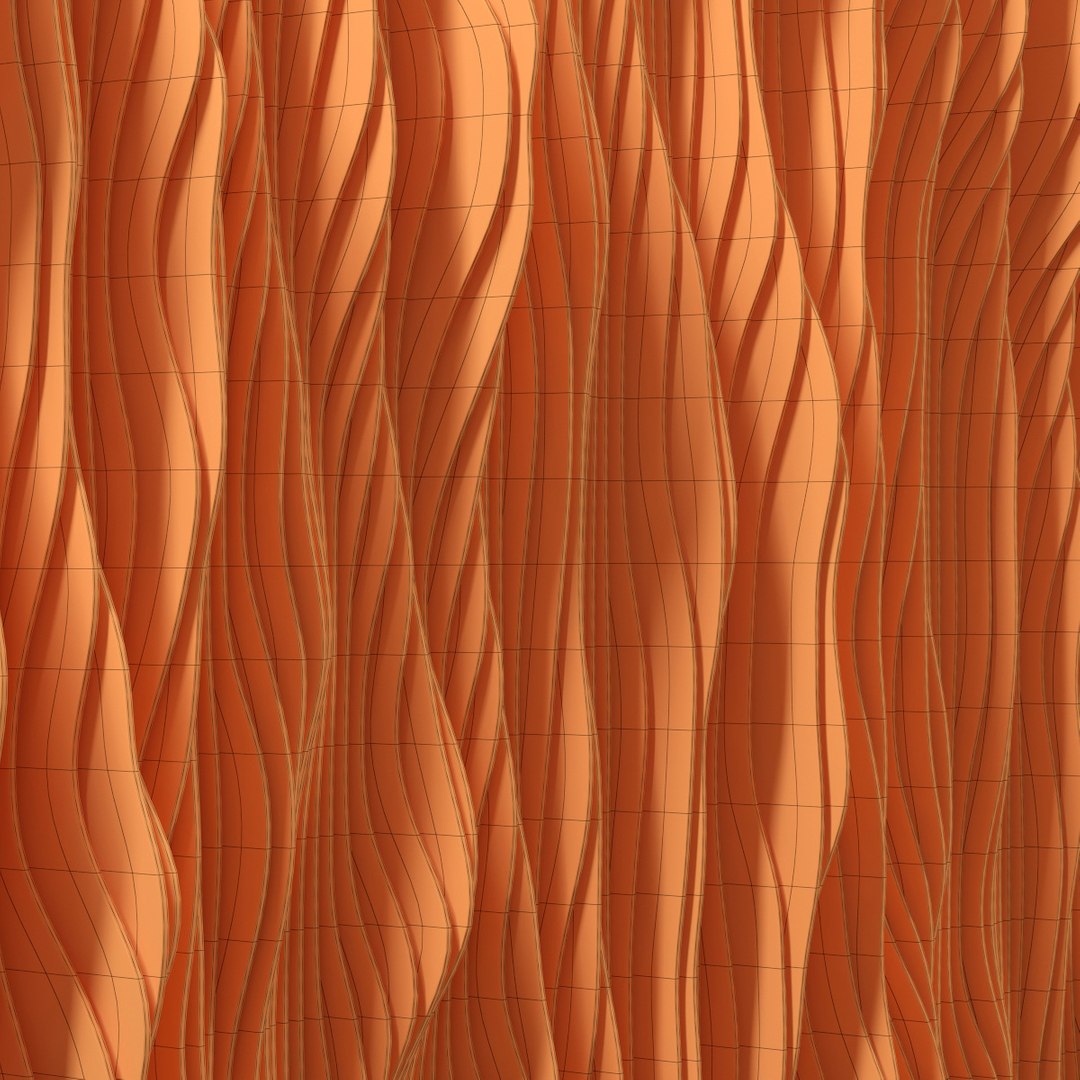 3D Parametric Wood Panel - TurboSquid 1513625