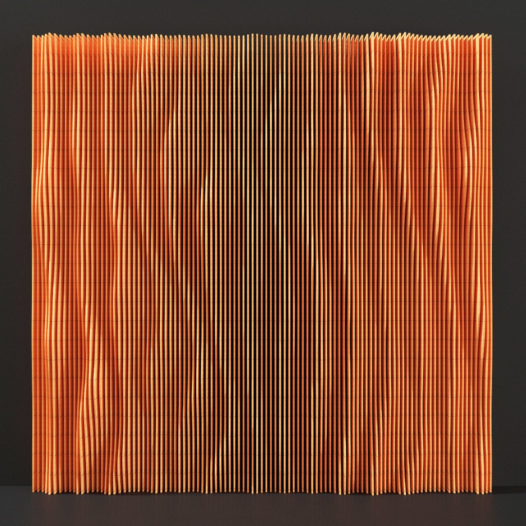 3D Parametric Wood Panel - TurboSquid 1513625