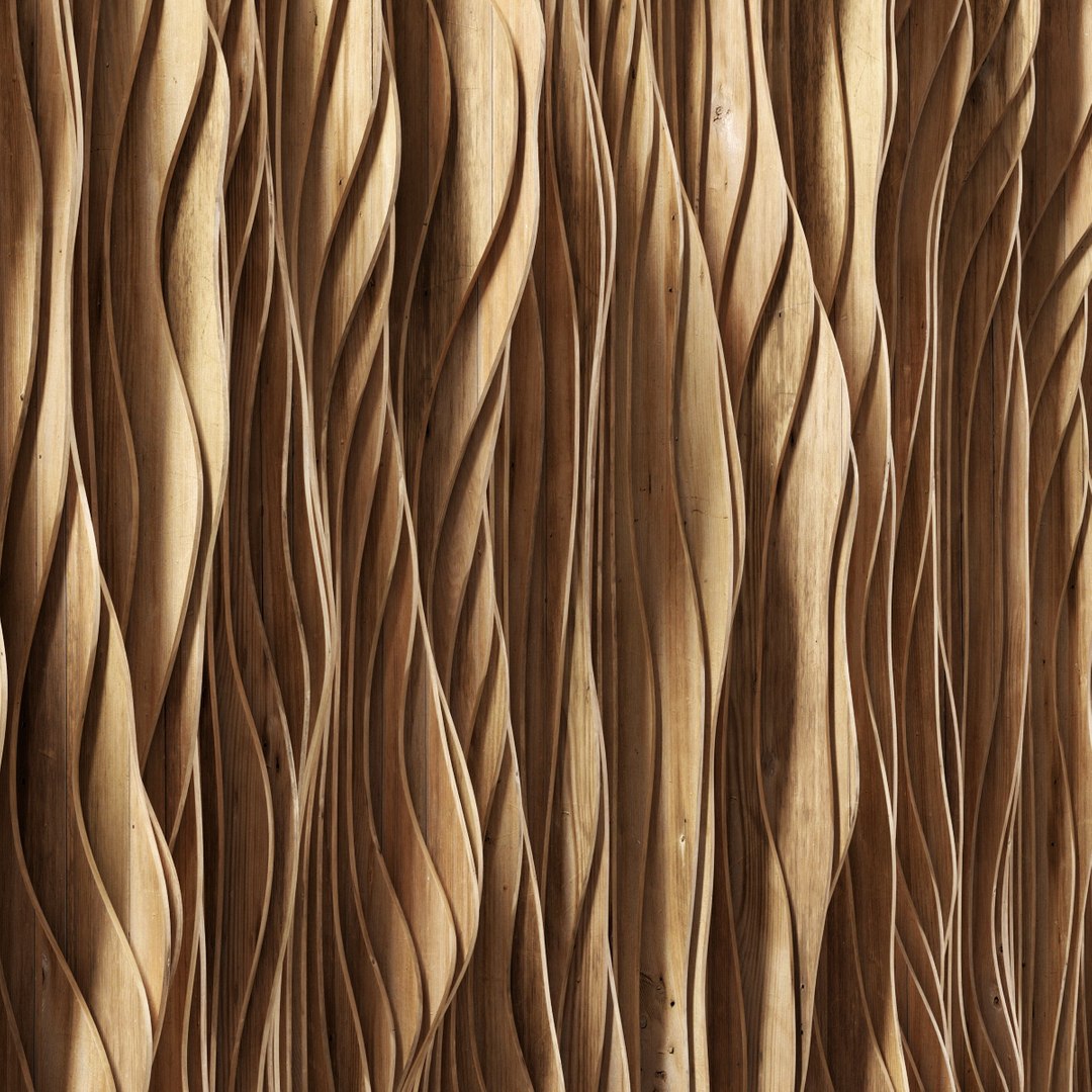 3D Parametric Wood Panel - TurboSquid 1513625