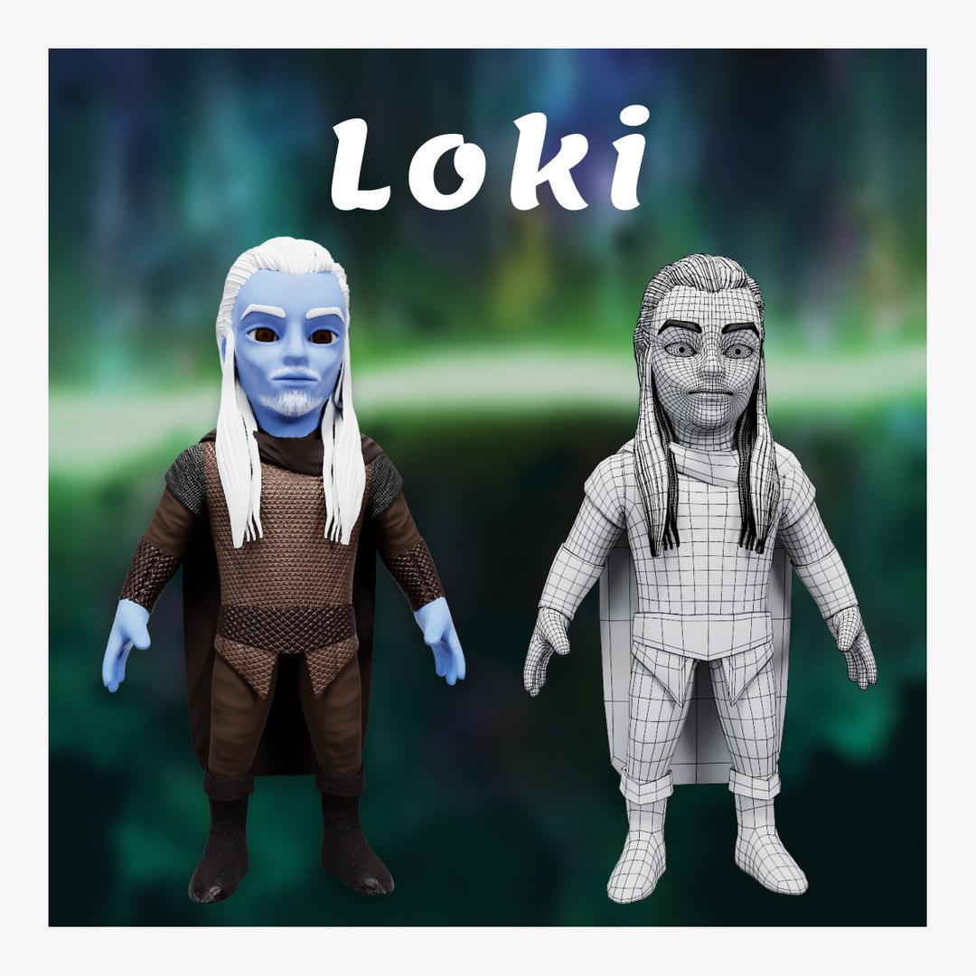Loki Character 3D - TurboSquid 2182848