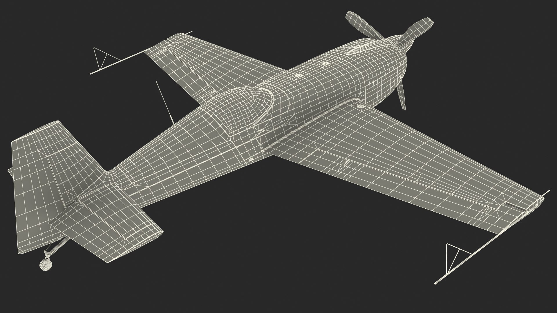 3D Aerobatic Monoplane Extra Ea-300 - TurboSquid 1487206