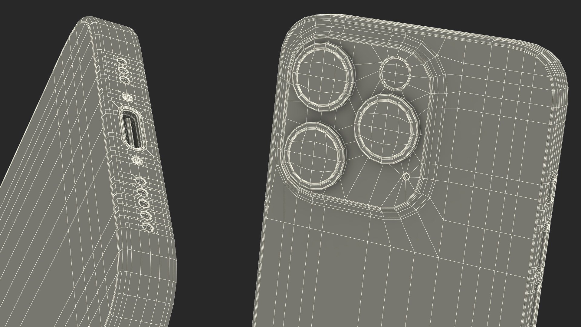 3D Apple IPhone 15 Pro Black Titanium Model - TurboSquid 2143596