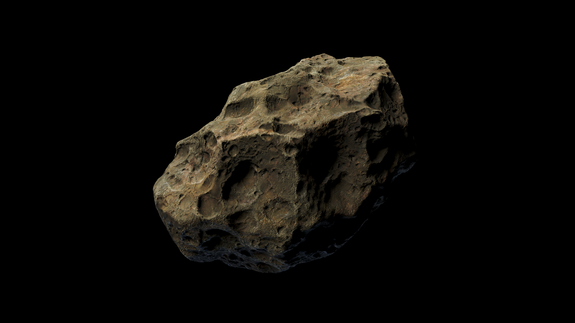3D pack asteroids model - TurboSquid 1411080
