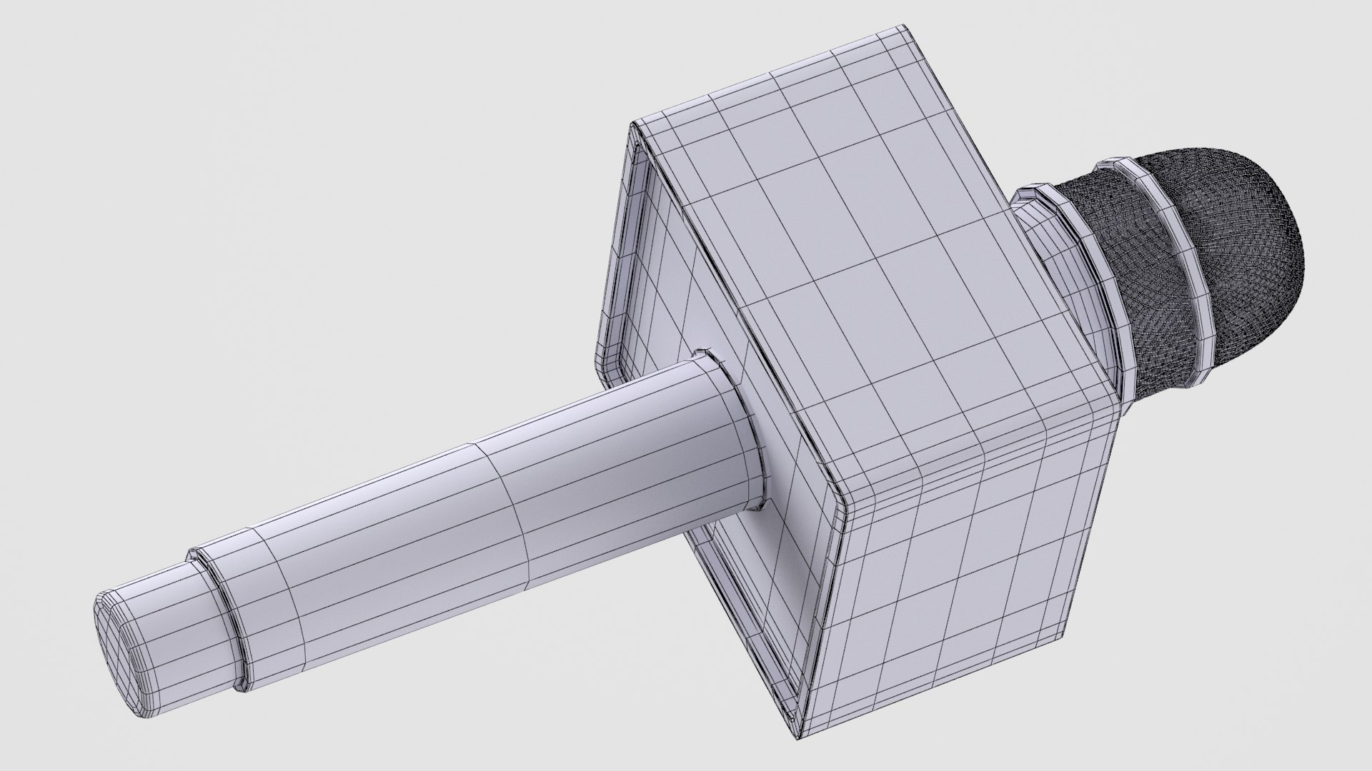 CNN Reporter Microphone 3D Model - TurboSquid 1991072