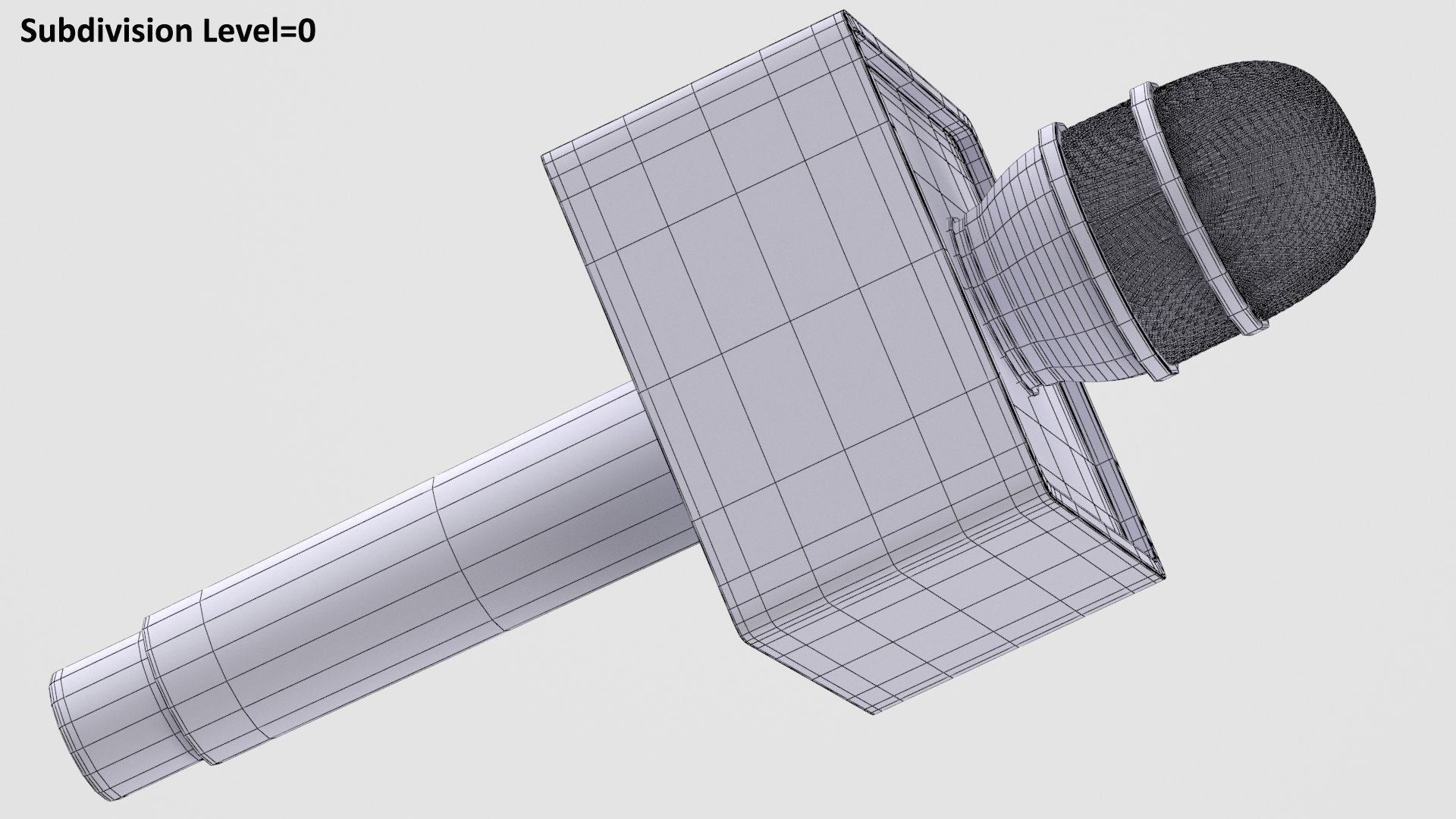 CNN Reporter Microphone 3D Model - TurboSquid 1991072