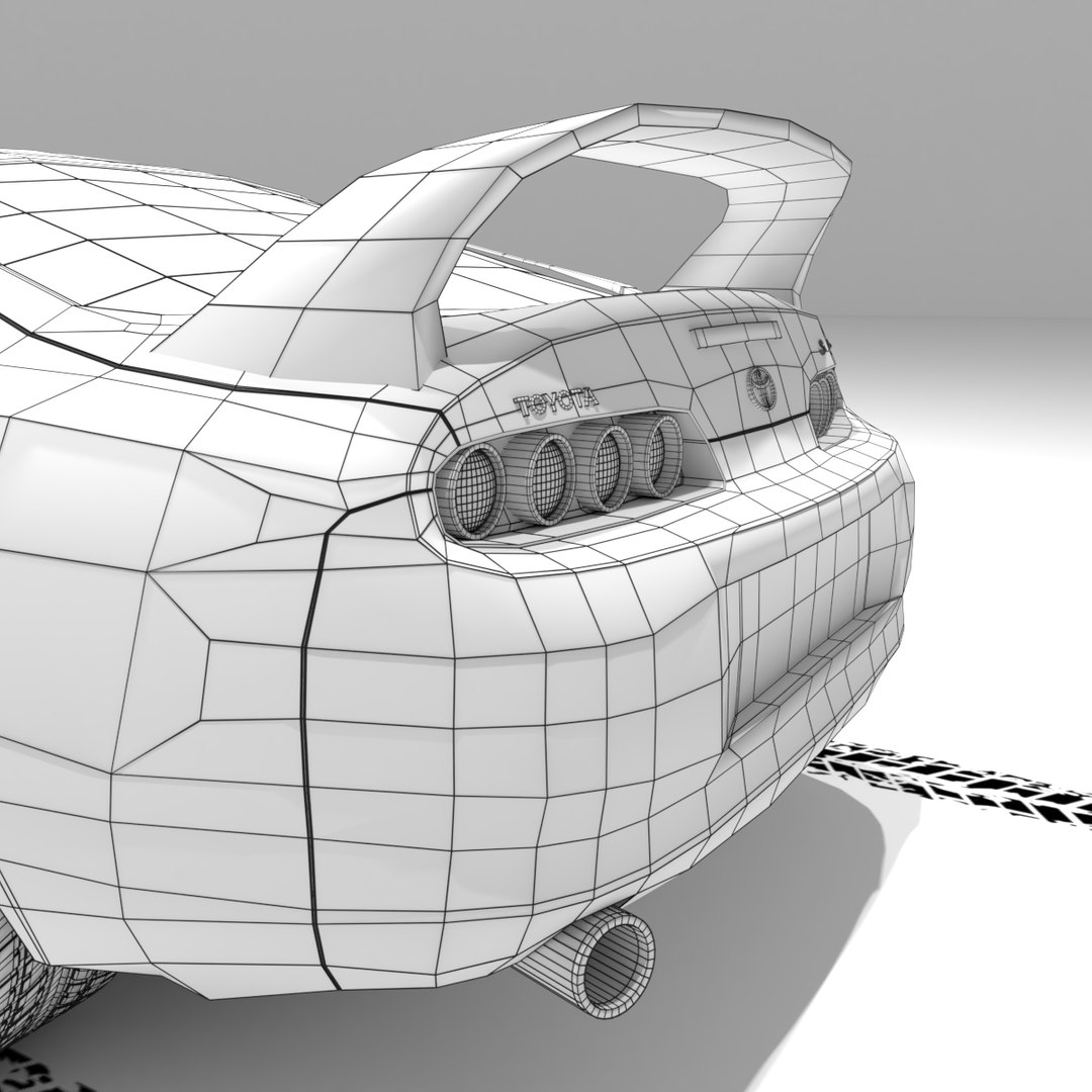 3D Model Toyota Iv Supra - TurboSquid 1418091