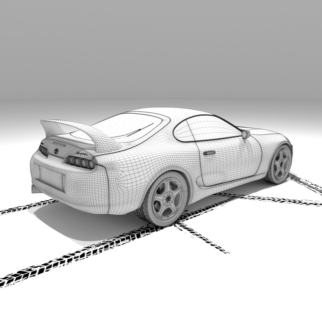 3D Model Toyota Iv Supra - TurboSquid 1418091