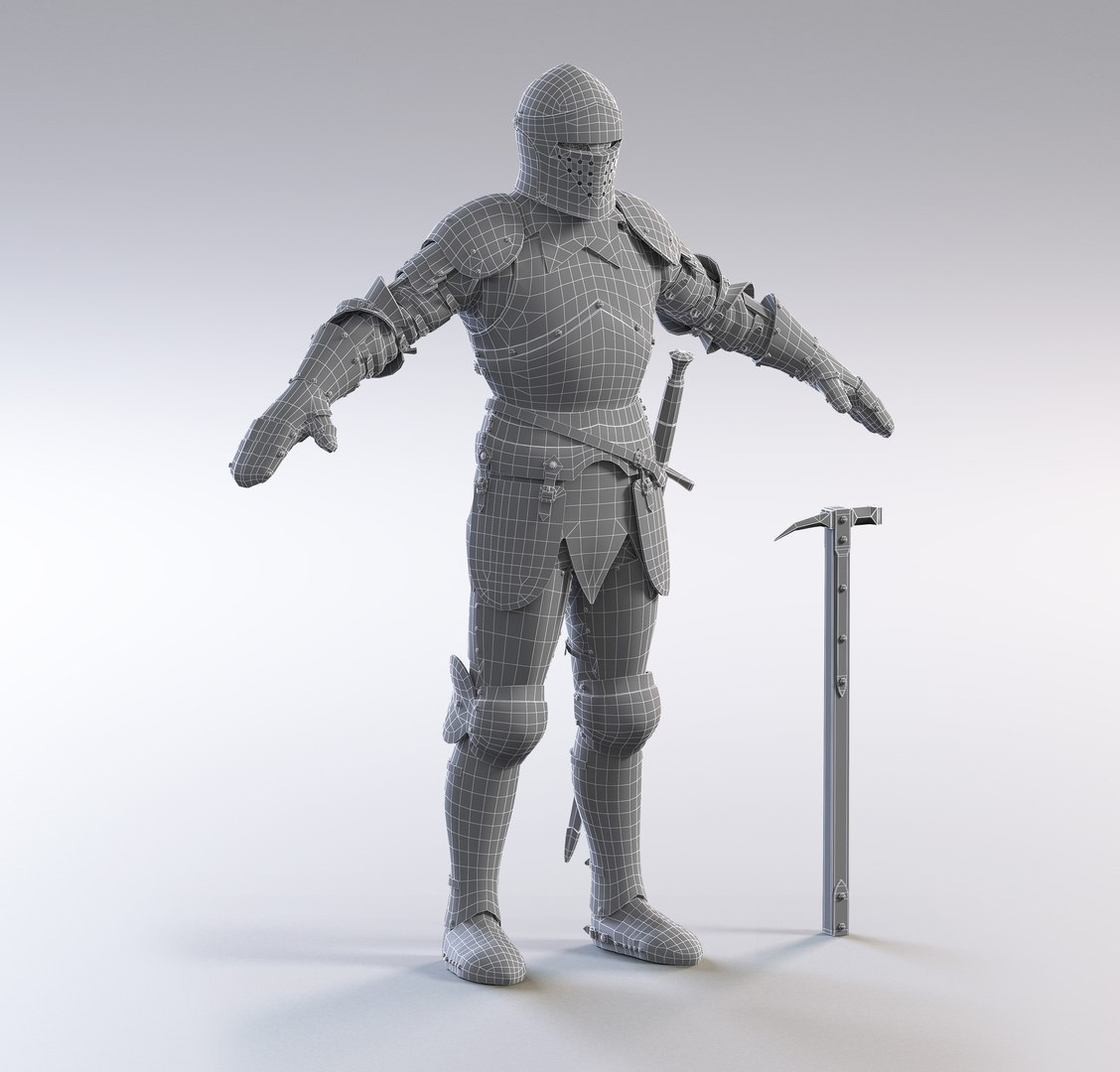 3D Fullplate Knight Model - TurboSquid 1150676