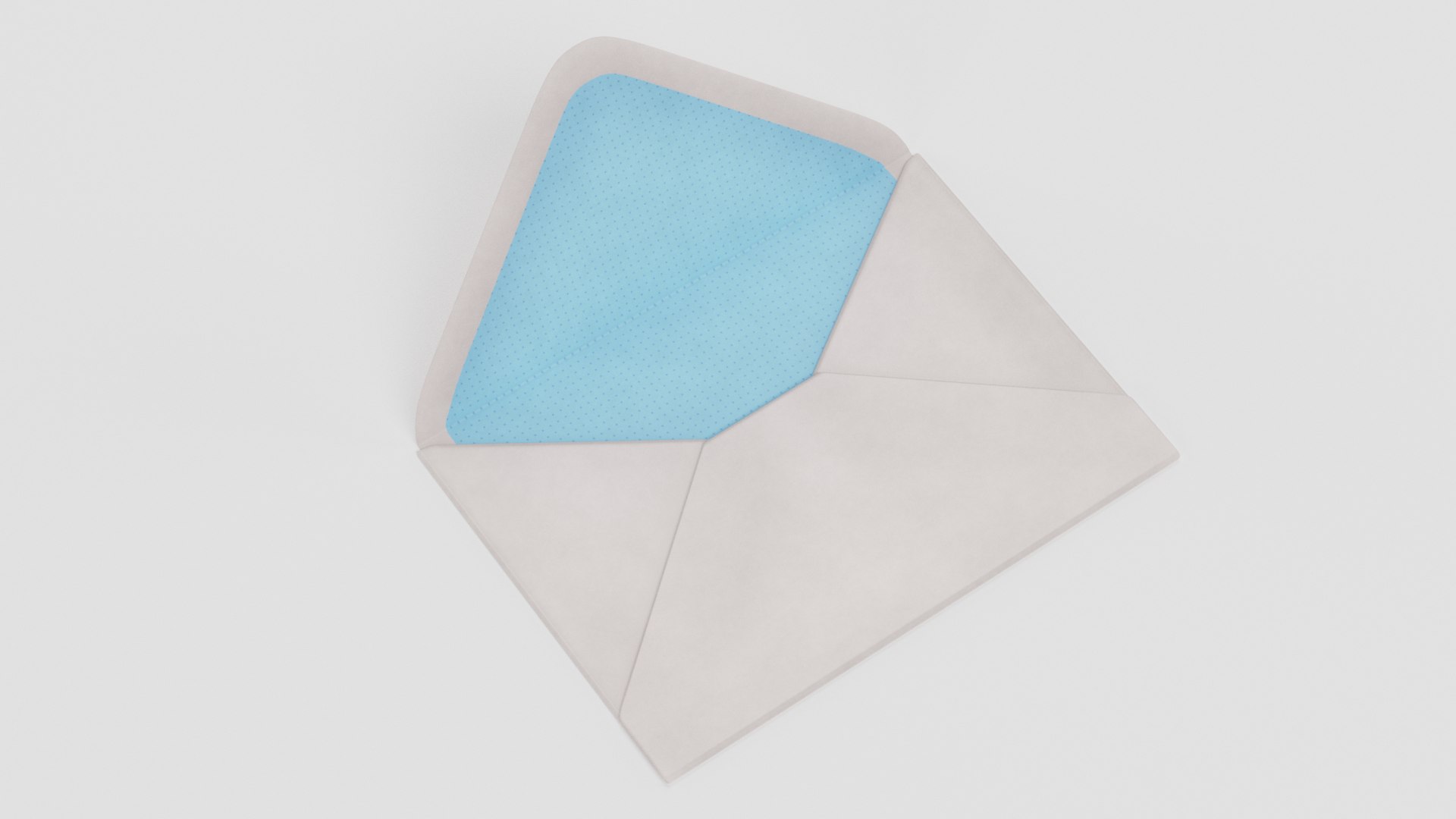 3D Envelope Paper Mail Model - TurboSquid 1692309