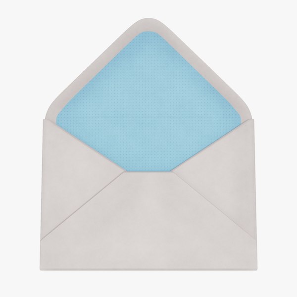 3D Paper-Envelope Models | TurboSquid