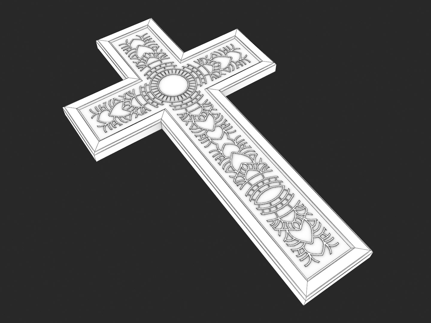 3D cross - TurboSquid 1455847