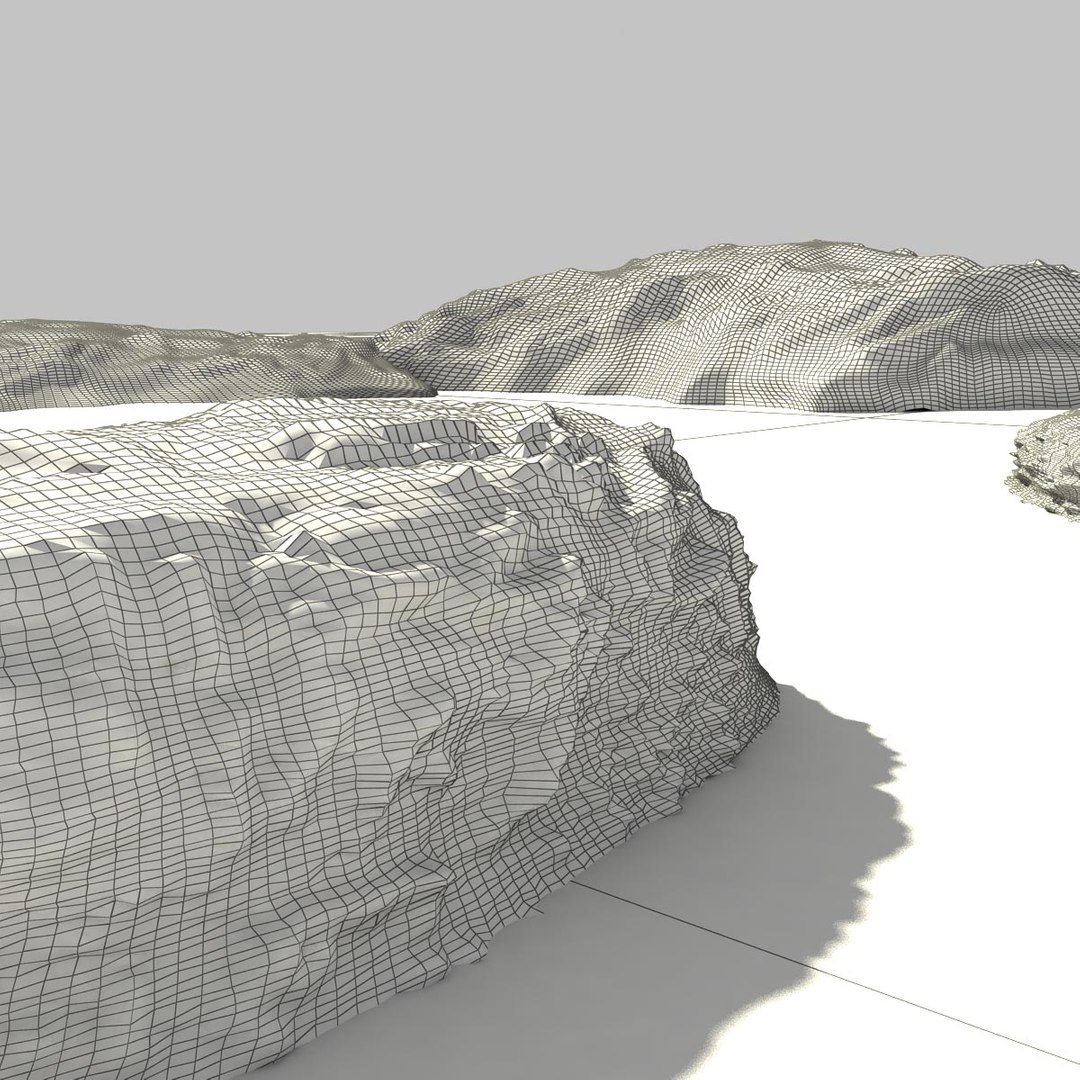 islands ocean rocks landscape 3d obj