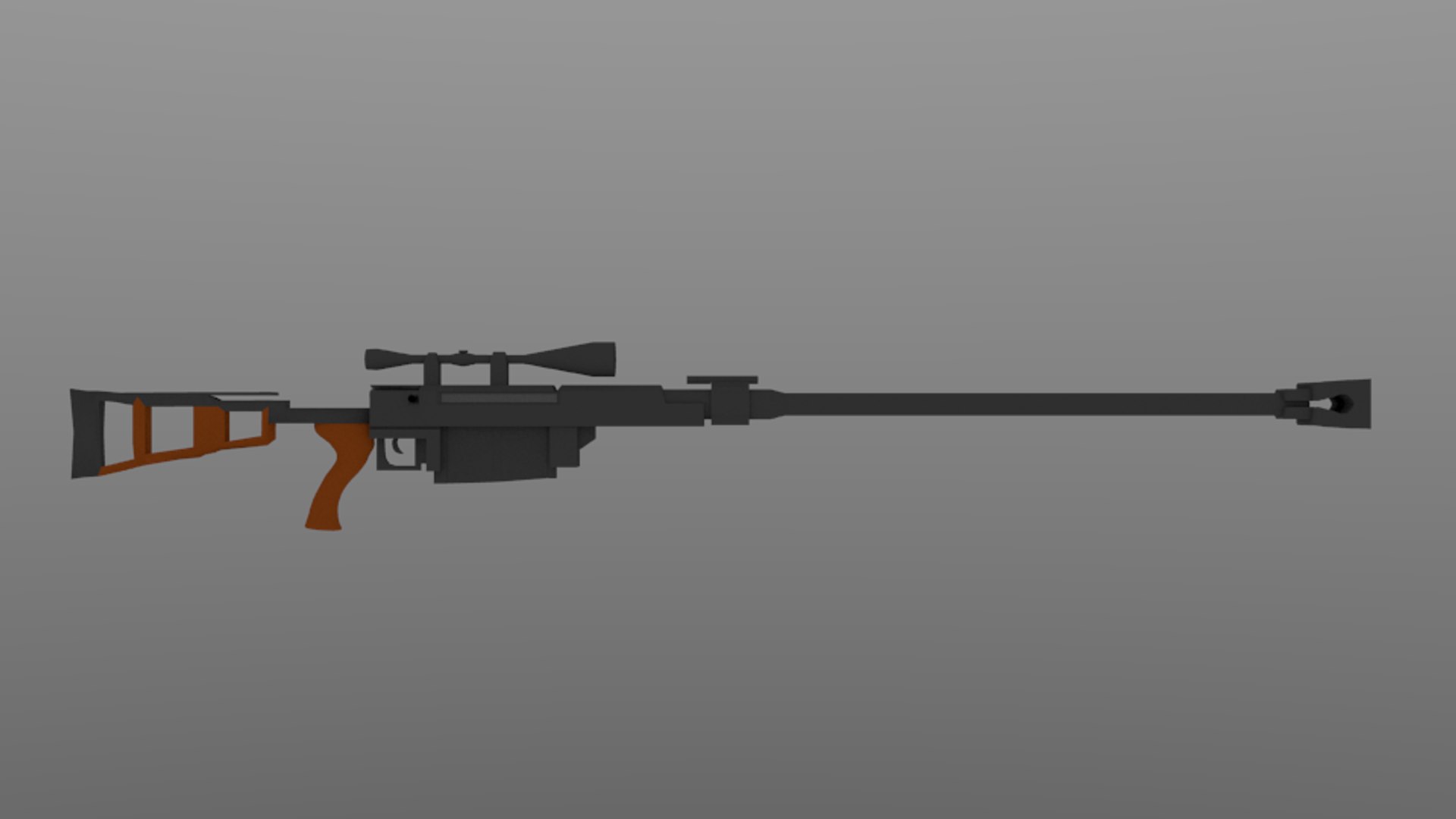 sniper rifle blend