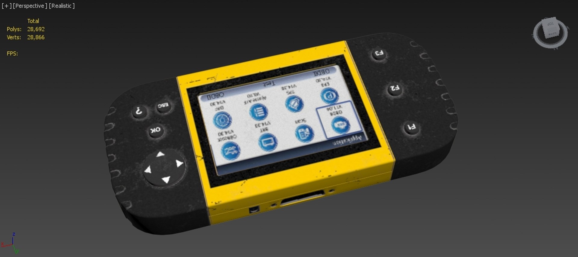 3D Model Car Key Scanner - TurboSquid 1671841