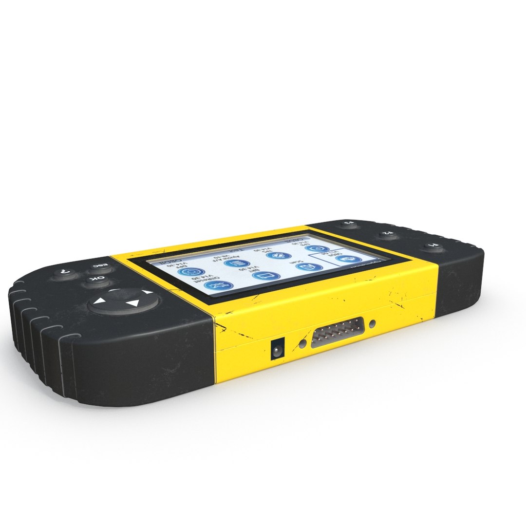 3D Model Car Key Scanner - TurboSquid 1671841