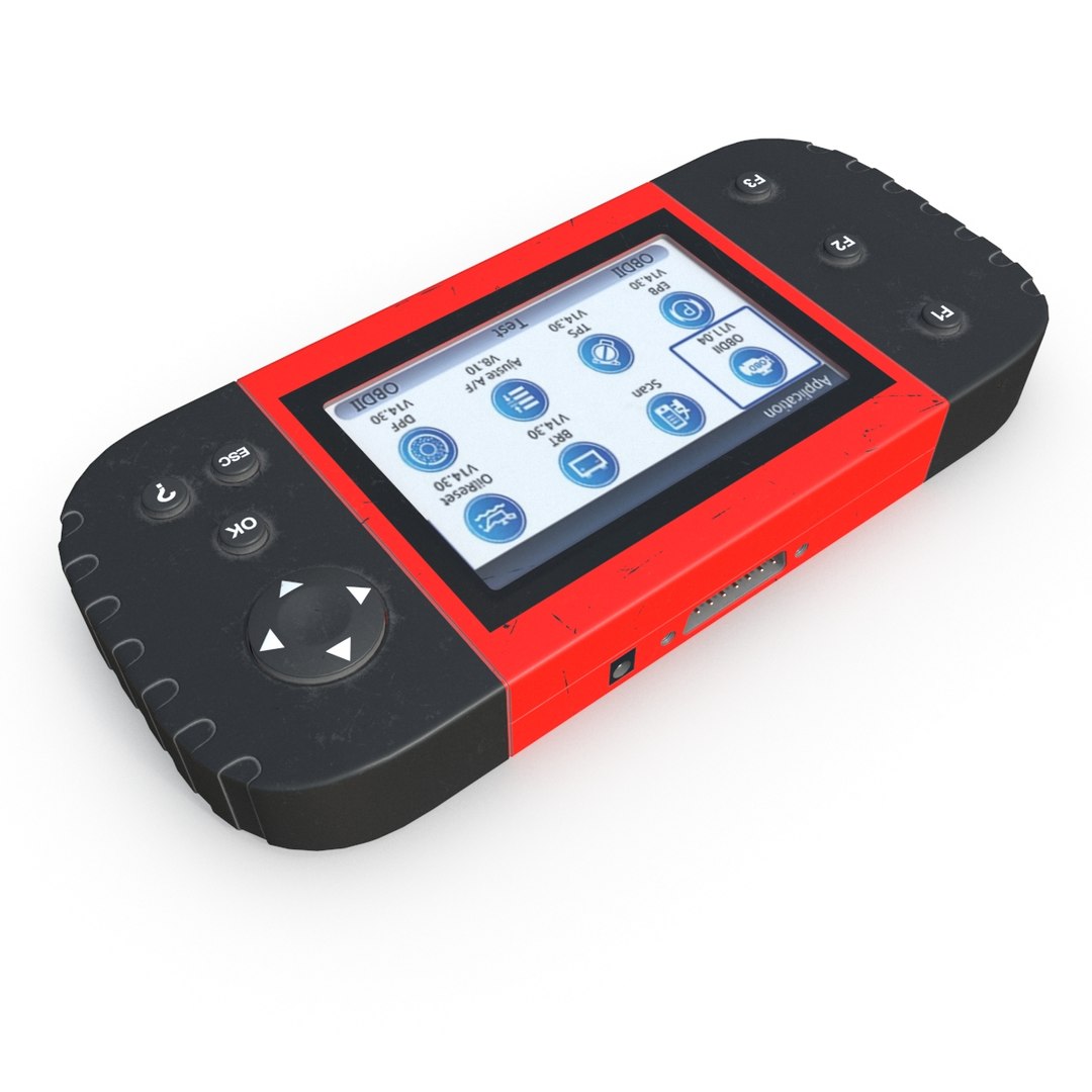 3D Model Car Key Scanner - TurboSquid 1671841