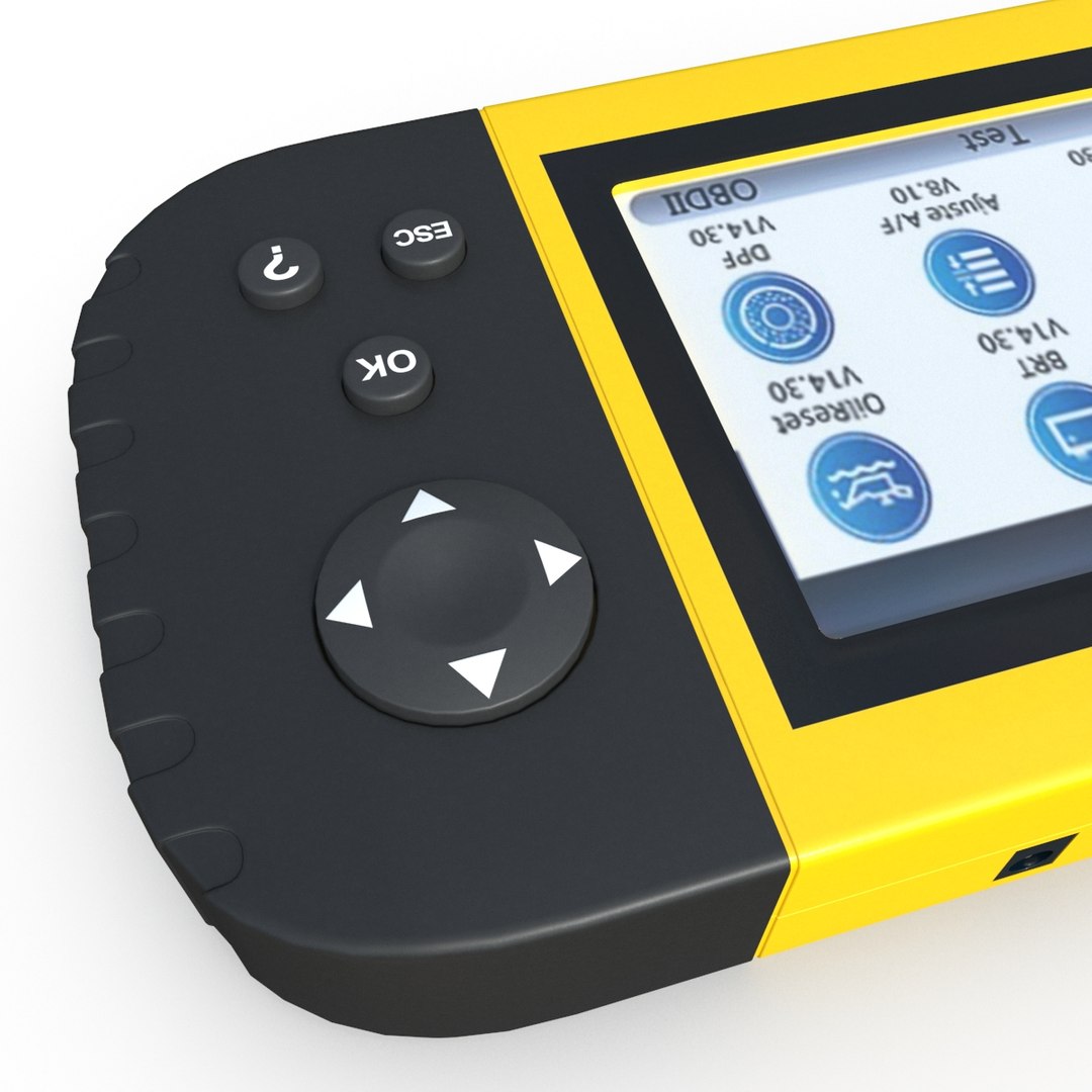 3D Model Car Key Scanner - TurboSquid 1671841