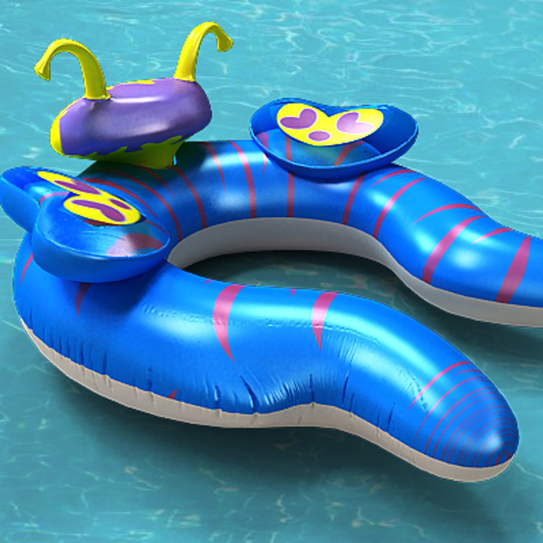 Inflatable Swim Ring 3d Model