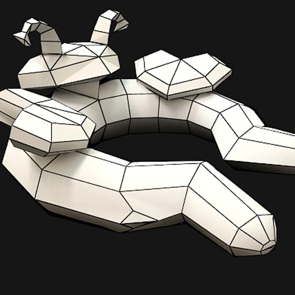 inflatable swim ring 3d model