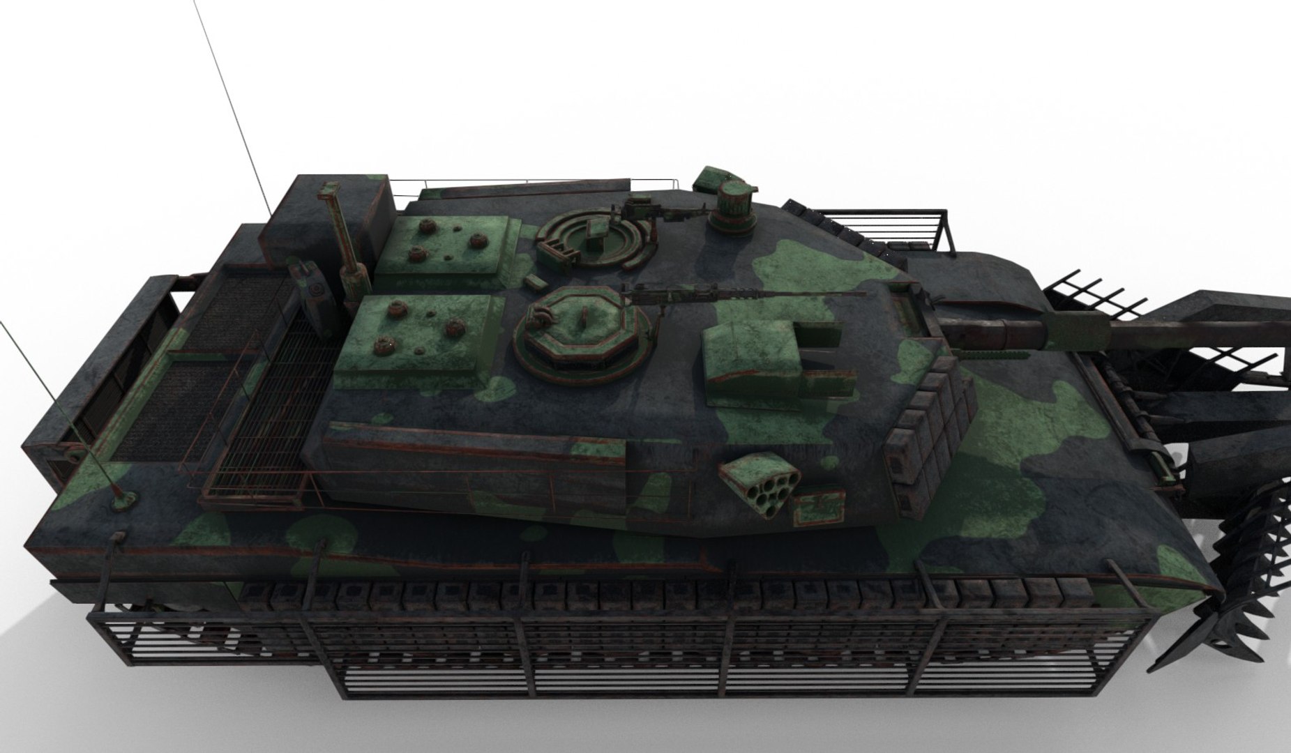 3D Abrams Tank - TurboSquid 1235746