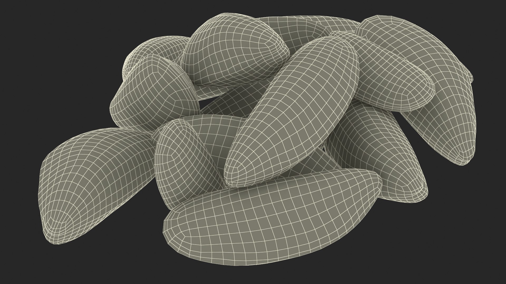 Bunch Of Clams 3D Model - TurboSquid 2228035