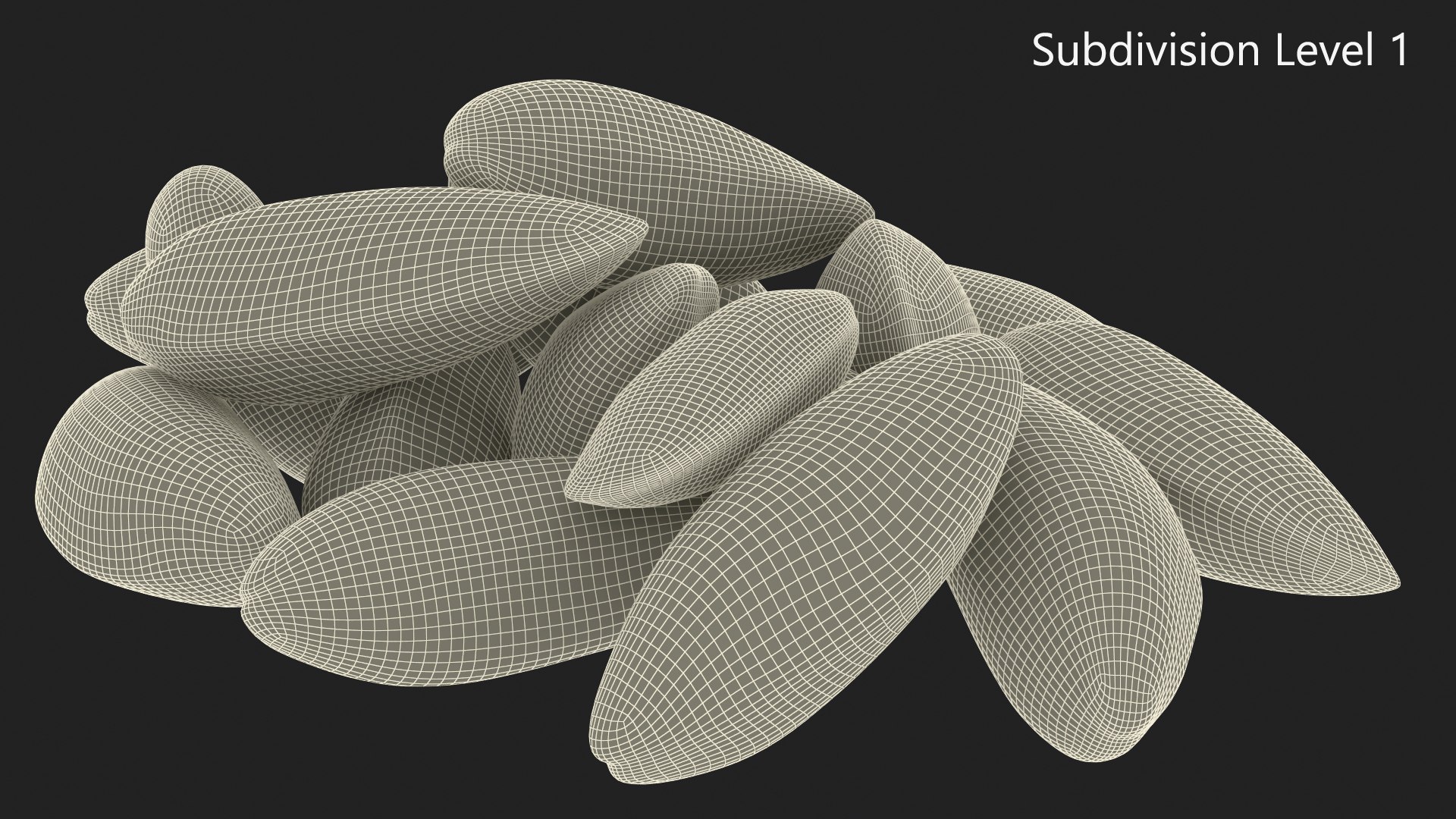 Bunch Of Clams 3D Model - TurboSquid 2228035