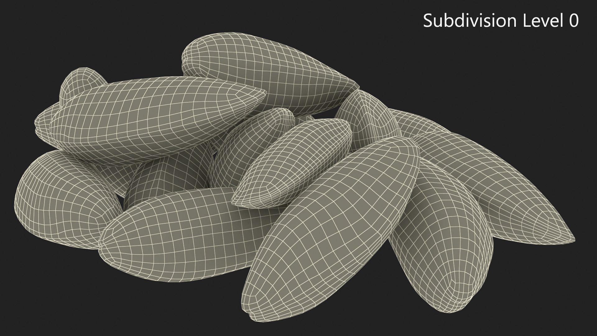 Bunch Of Clams 3D Model - TurboSquid 2228035