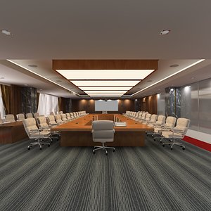 Board Room 3D Models for Download | TurboSquid