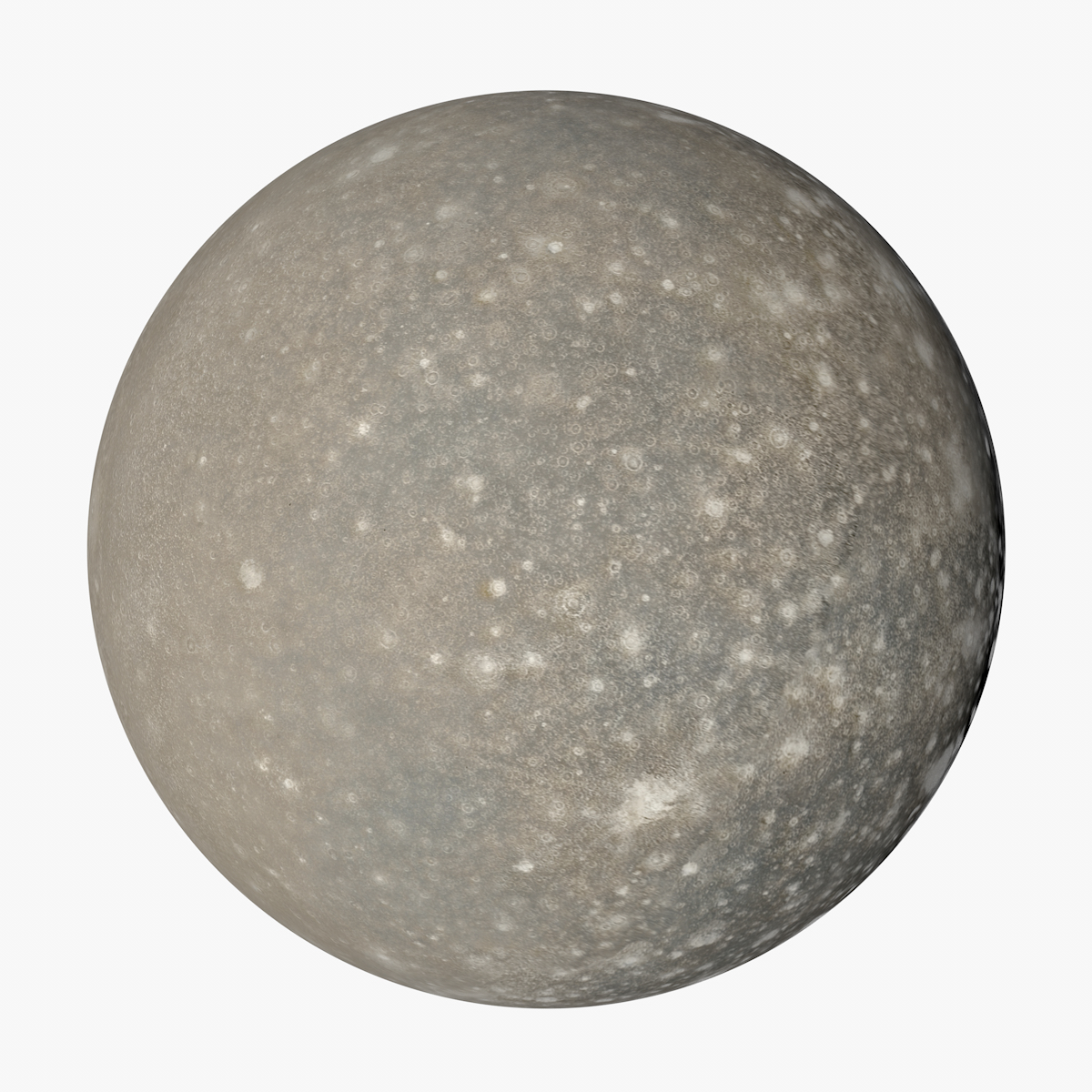 3D Realistic Callisto 8K - TurboSquid 1716956