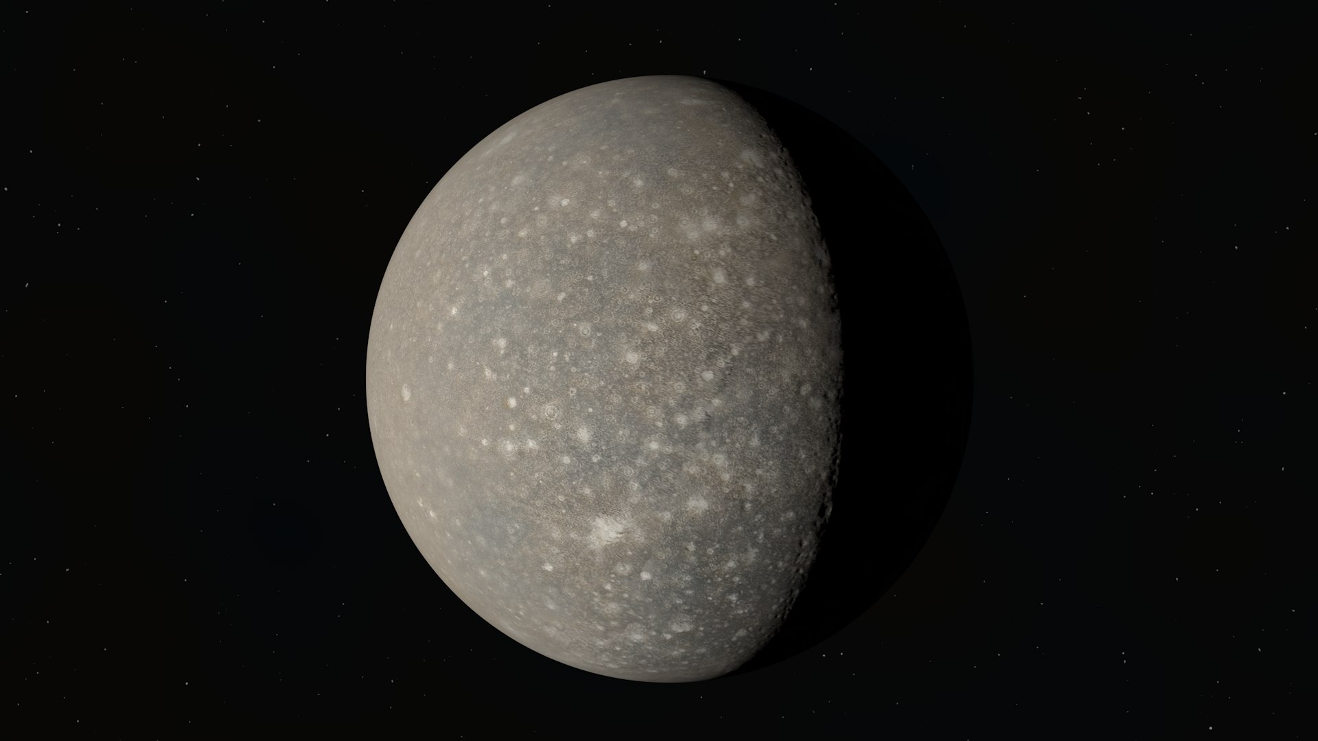 3D Realistic Callisto 8K - TurboSquid 1716956