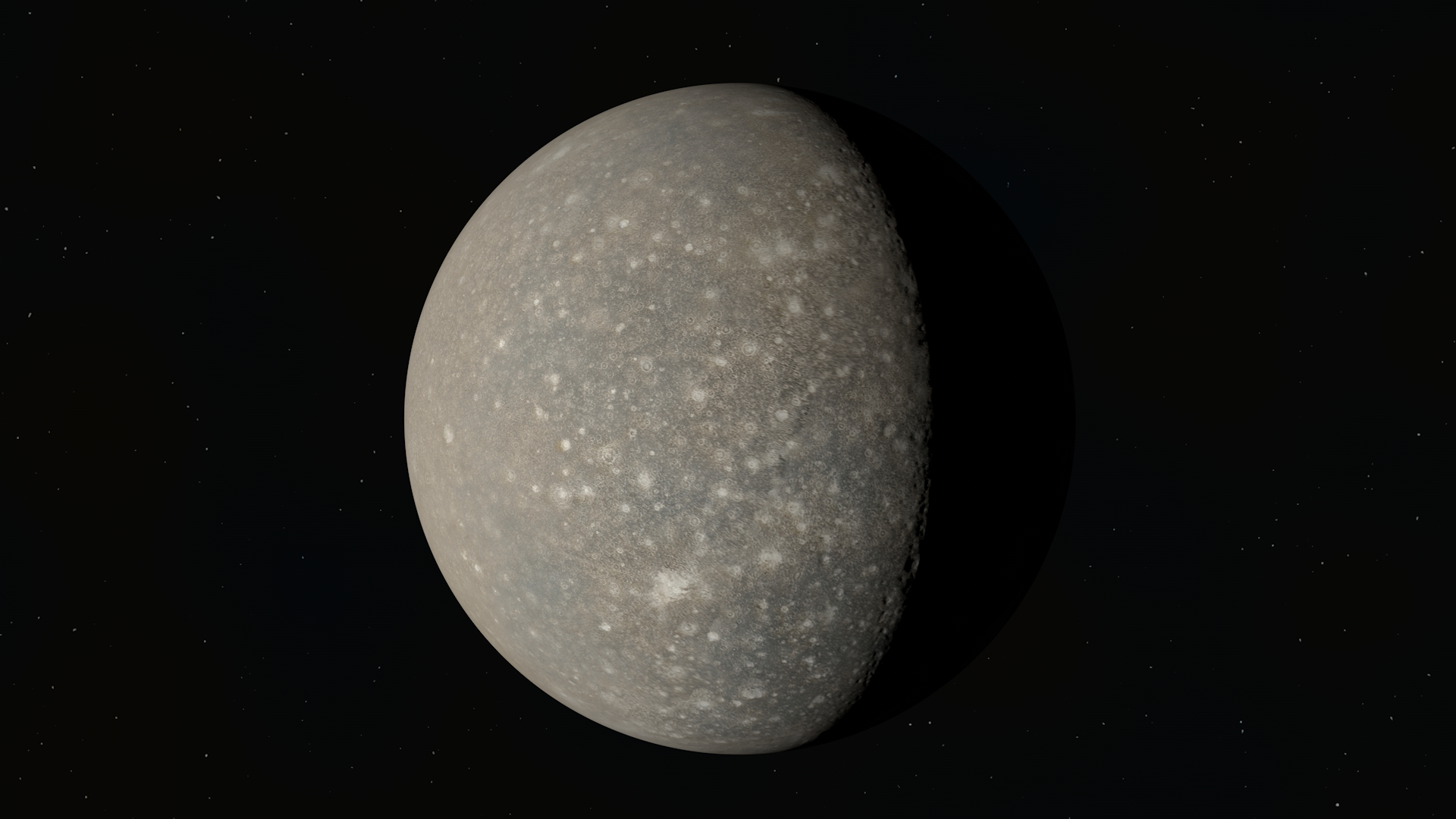 3D Realistic Callisto 8K - TurboSquid 1716956