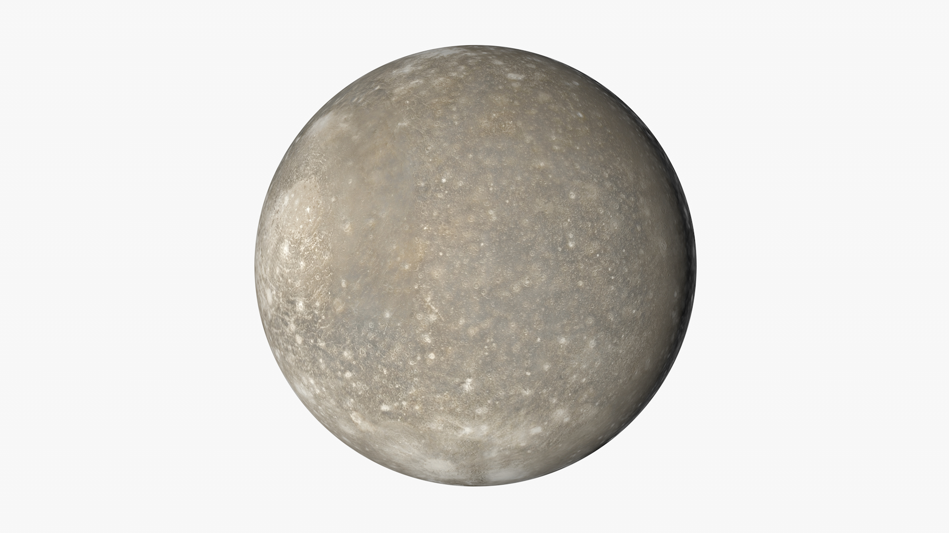 3D Realistic Callisto 8K - TurboSquid 1716956