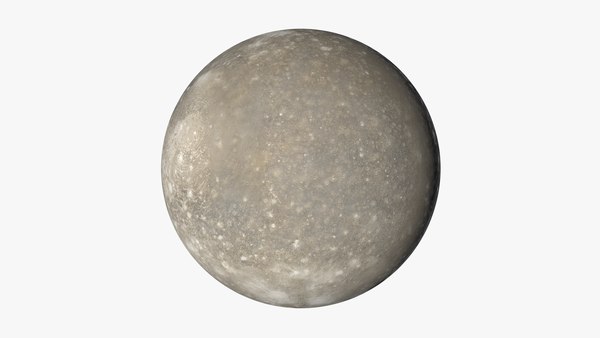 3D Realistic Callisto 8K - TurboSquid 1716956