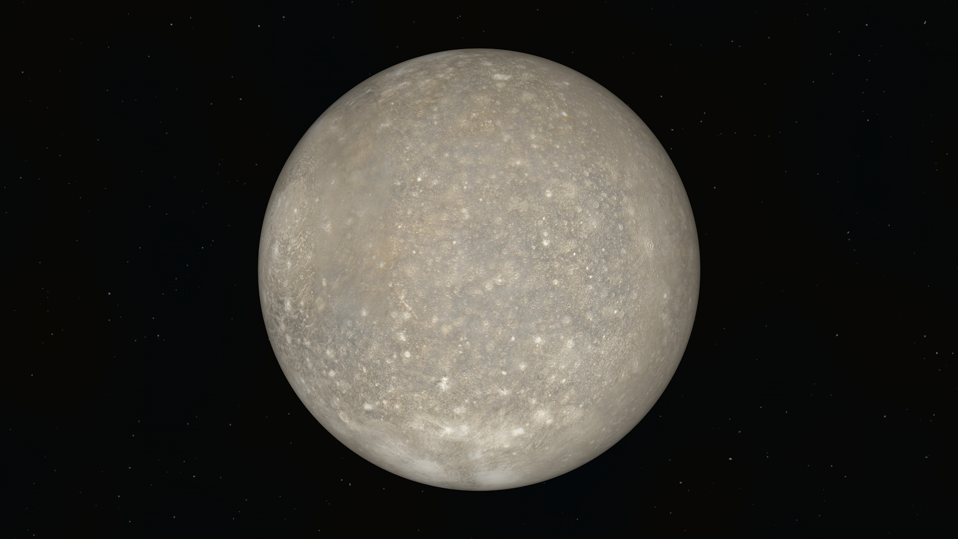 3D Realistic Callisto 8K - TurboSquid 1716956